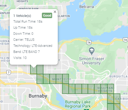 How to work with and create Coverage Map reports - alms - Sierra Wireless